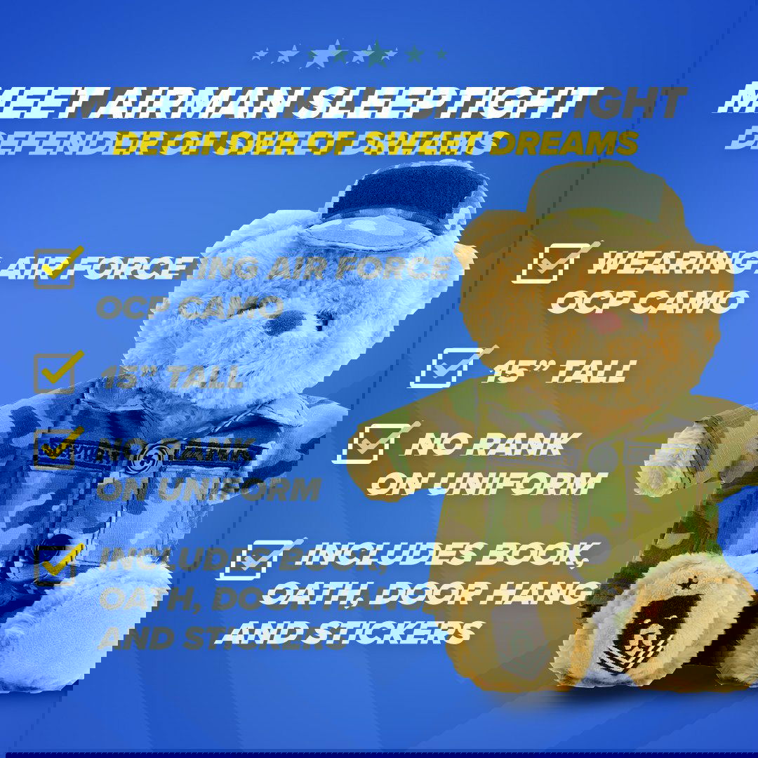 Official Air Force Teddy Bear | ZZZ Bears