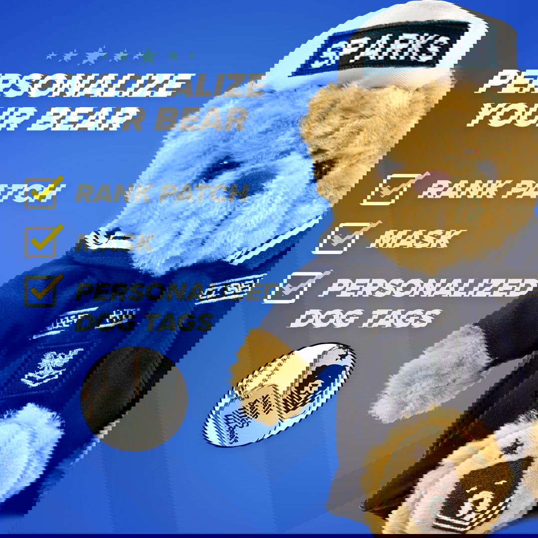 ZZZ Bears – #1 Army Teddy Bear