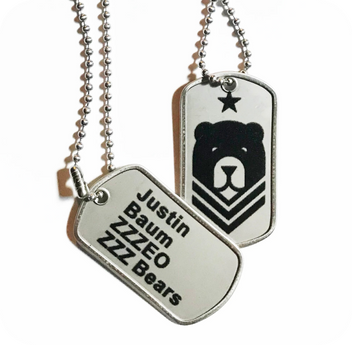 ZZZ Bears - #1 Marine Teddy Bear